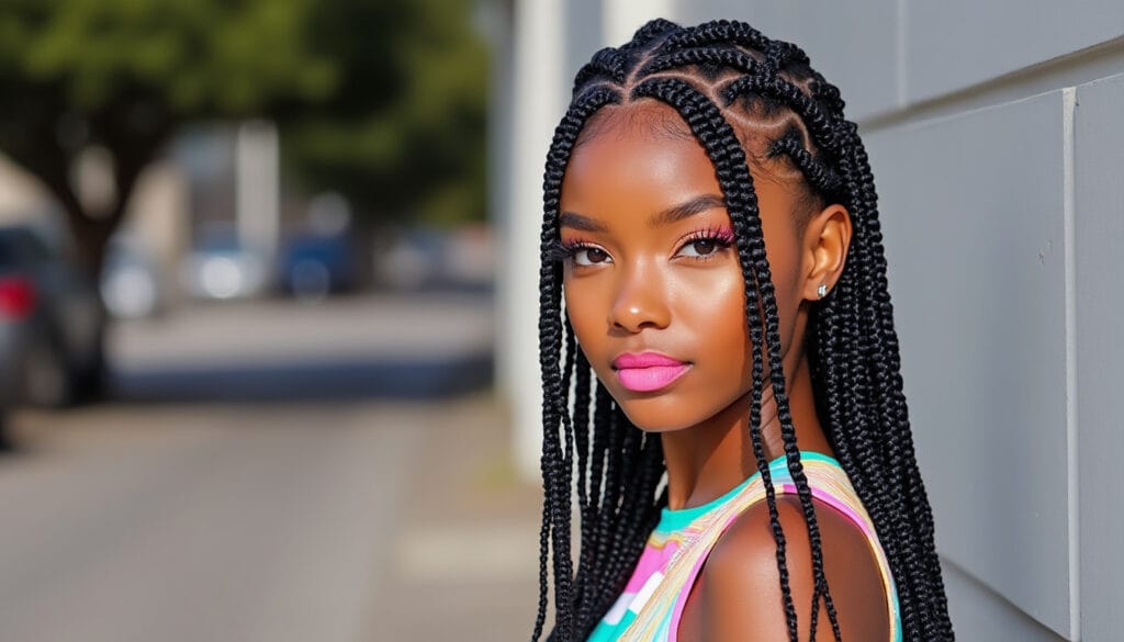 Ado Coiffure Cheveux Crepus Tresse