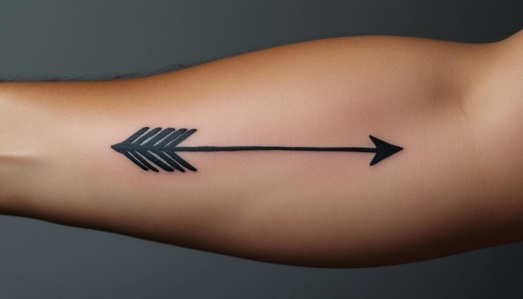 Tatouage flèche : explorer sa signification et sa symbolique