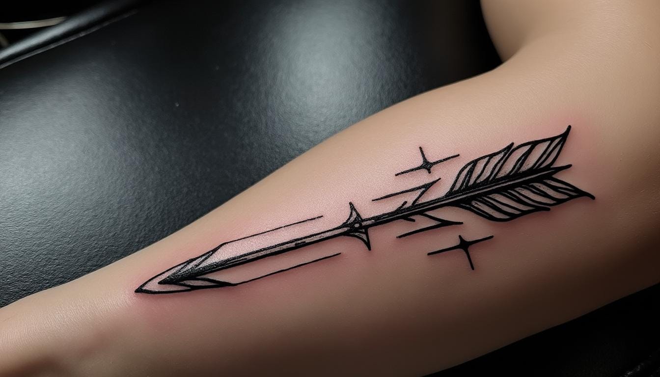 Tatouage flèche : explorer sa signification et sa symbolique